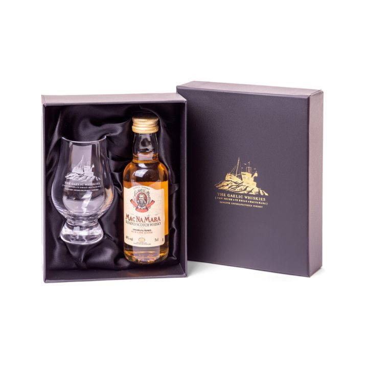 MacNaMara Rum Finish Miniature Glass Set - Pràban na Linne Ltd